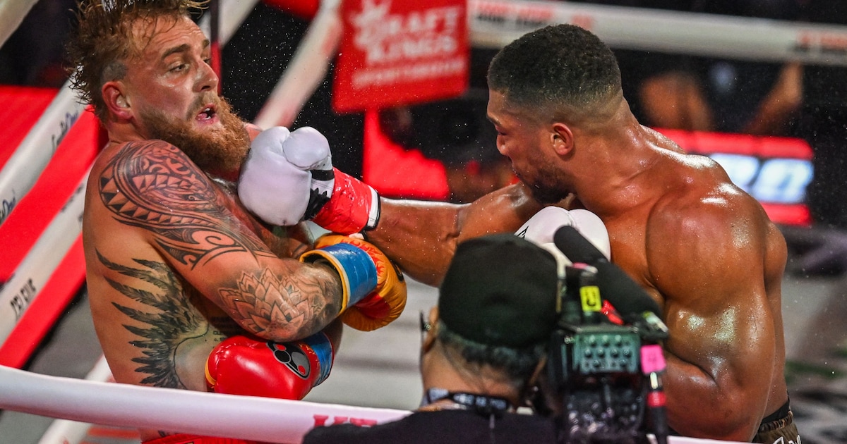 Jake Paul negen maanden uit de roulatie na knock-out tegen Anthony ...