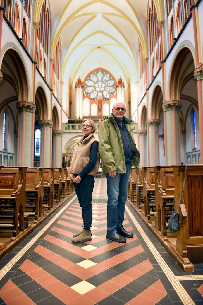 Aantal kerkgangers slinkt, enorme Bonaventurakerk van binnen ook: ‘Nu ...