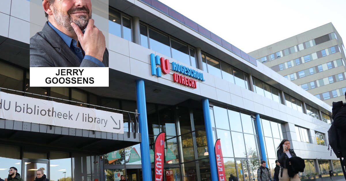 Jerry vindt het zorgelijk dat een instelling voor hoger onderwijs zó ...