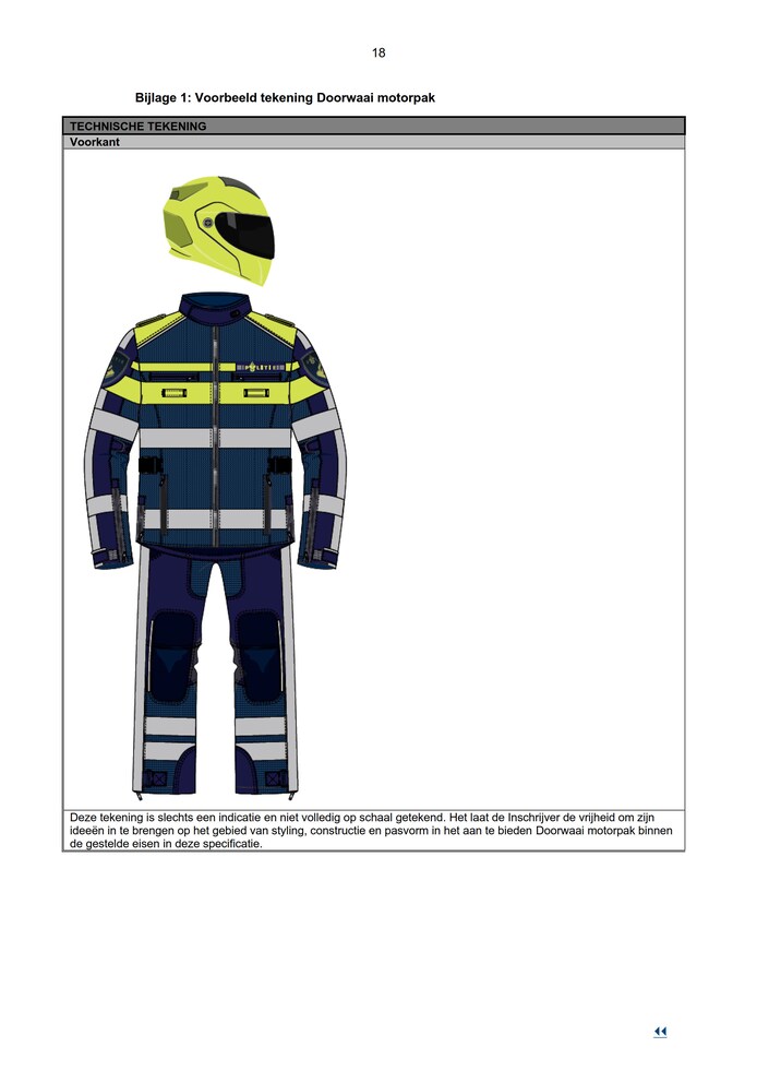 Politie zoekt voor 22 miljoen aan nieuwe motorkleding: van geel naar ...
