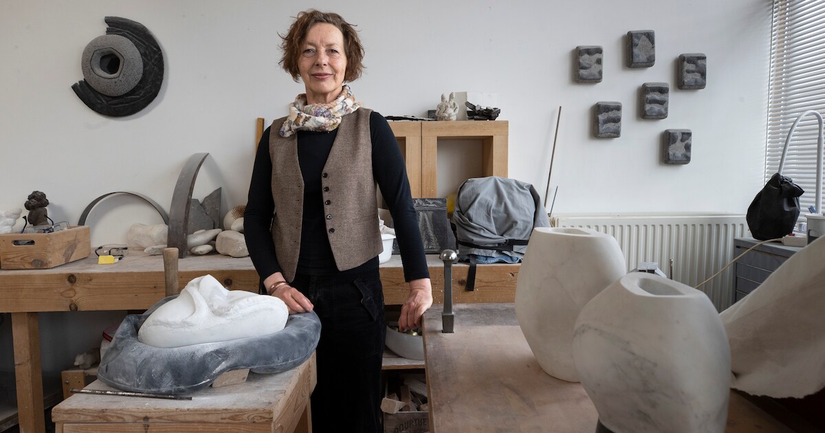 Lesgeven geeft kunstenaar Caroline Teesing al 25 jaar voldoening en een ...