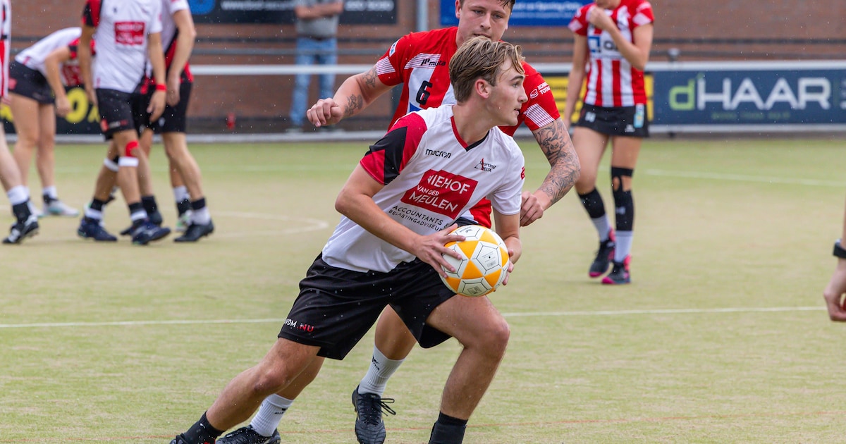 Fabian Staneke (17) geniet van vervroegd debuut bij korfballers ...