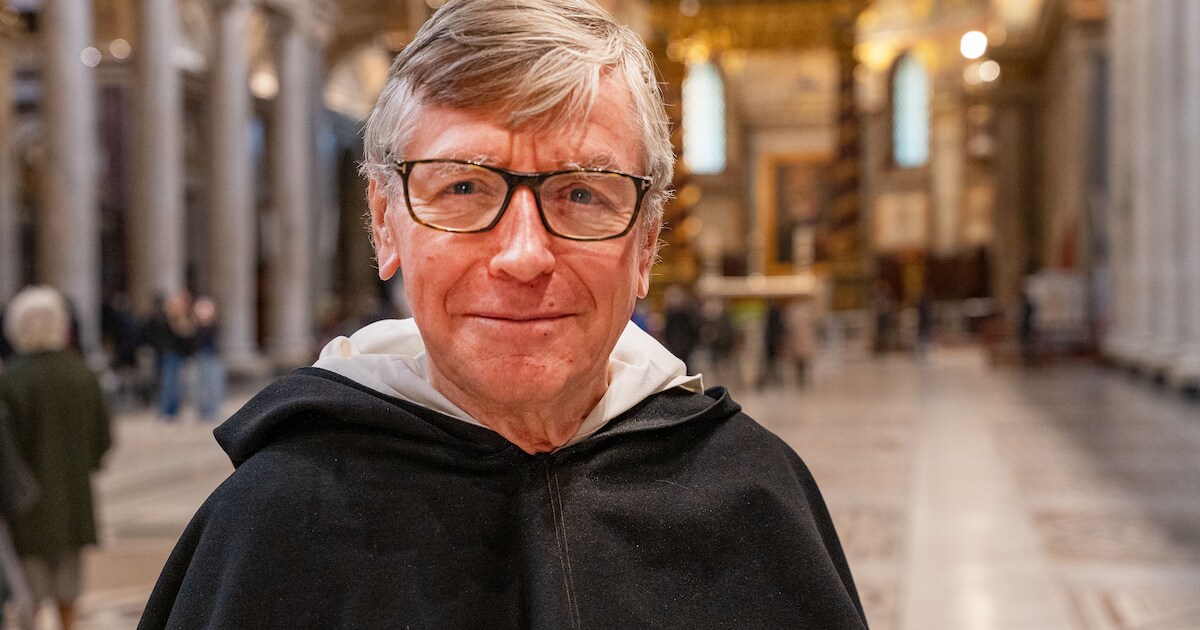 Pater Tiemen leidde paus Franciscus naar zijn allerlaatste rustplaats ...