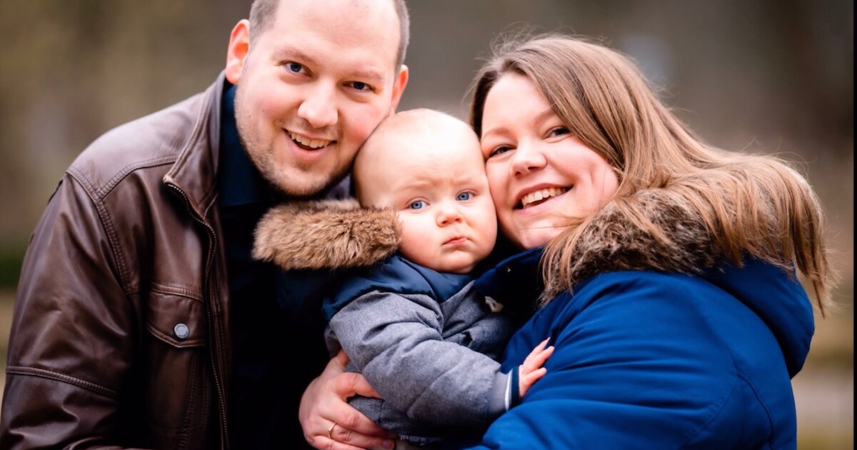 David (32) heeft slechts een jaartje mogen genieten van het vaderschap ...