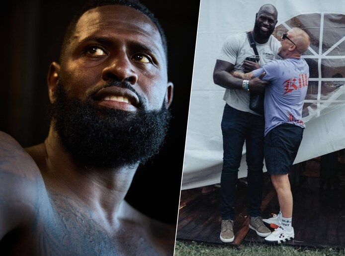 The Beast (2,07 meter) begeleidt artiesten zoals Jebroer en Dries ...