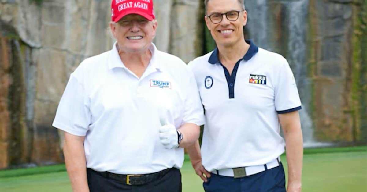 Waarom is de Finse president Stubb mee naar Washington? | Nieuws | AD.nl