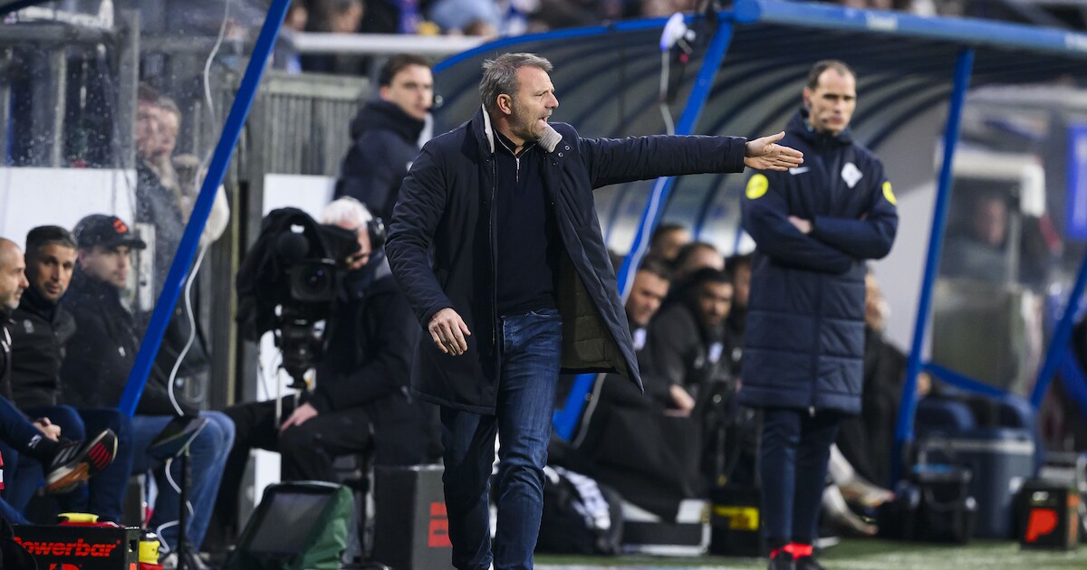 Sparta-trainer Steijn zag in rust al dat resultaat in Heerenveen lastig ...