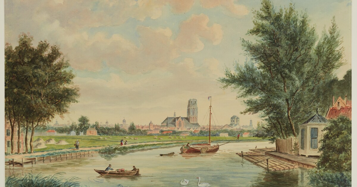 Ooit stond Rotterdam vol met kastelen, maar er is niks meer van over ...