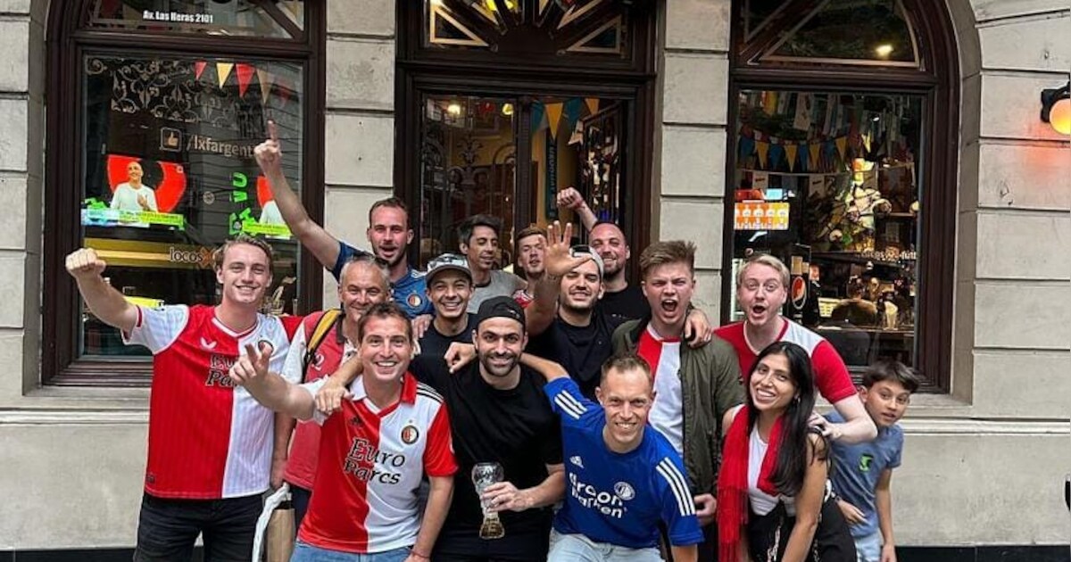 Feyenoorders op bezoek bij El Bombástico in Buenos Aires: ‘We zongen ...