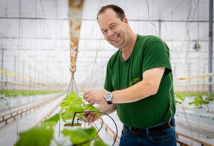 Dankzij Yvon Jaspers zit Arthur nu met zijn gezin onder de kerstboom ...