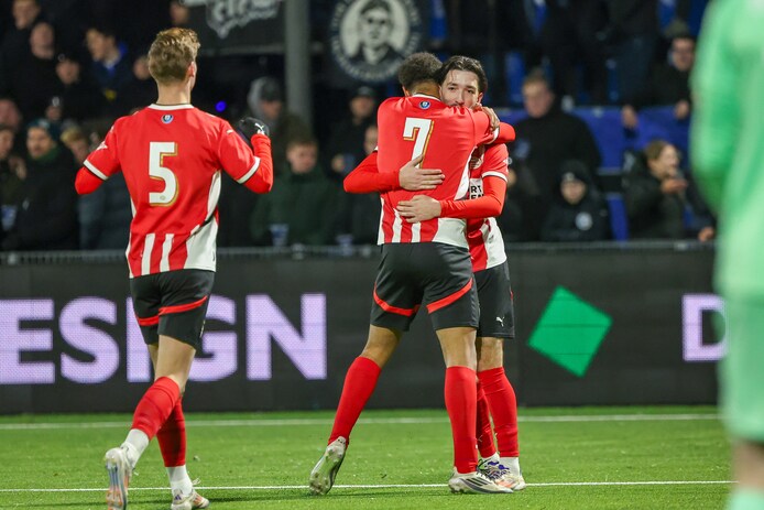 Eindelijk is er weer eens goed nieuws voor Jong PSV, mede dankzij de ...
