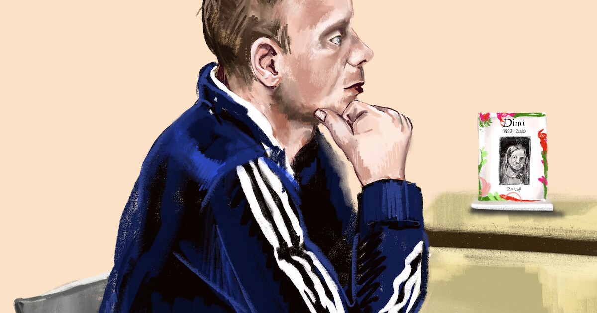 Op bizarre geluidsopname was te horen hoe David (38) ex-vriendin Dimi ...