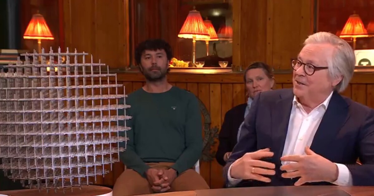 Metalen kunstwerk dat man van sloop redde blijkt tienduizenden euro’s ...