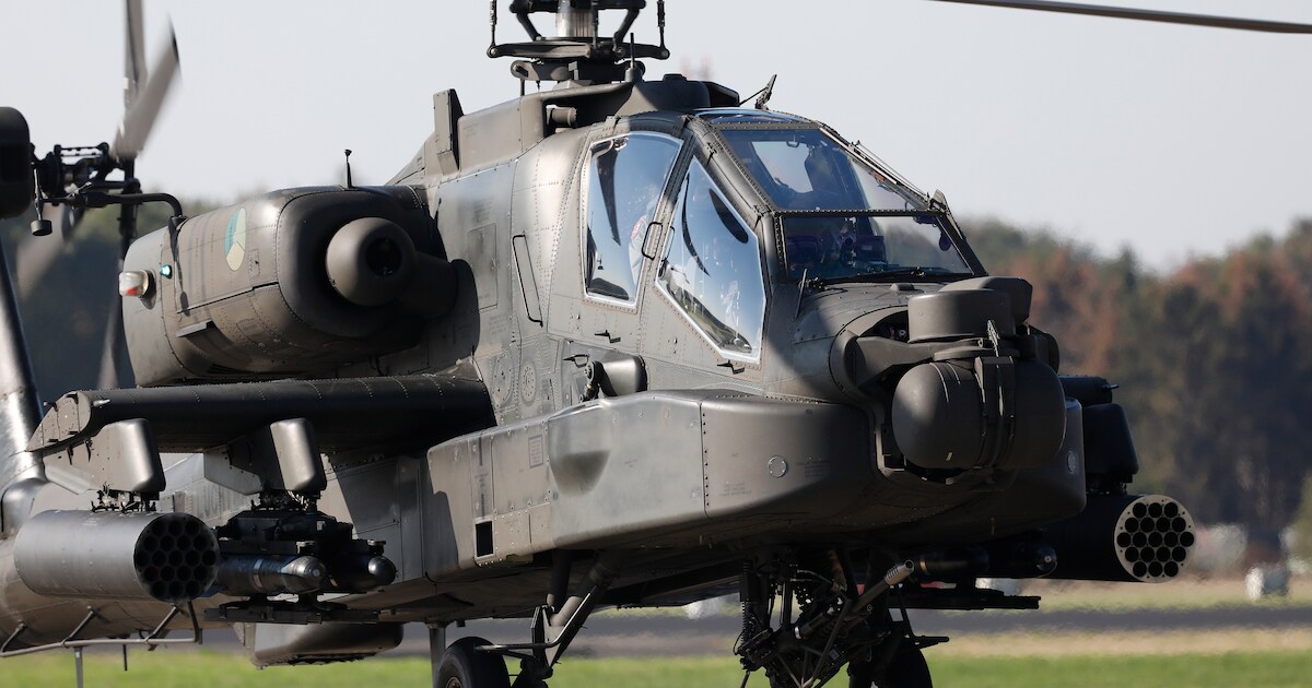 Defensie gaat oefenen in noordelijke provincies: Apache-helikopters ...