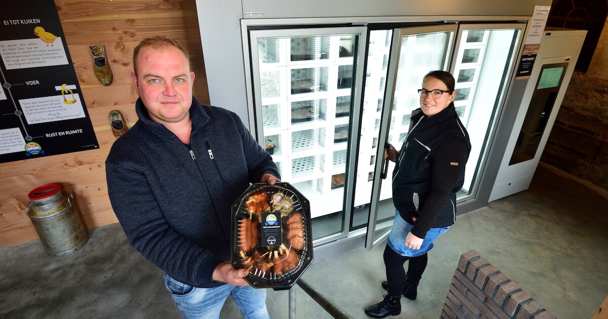 Uniek: geen kroket, maar verse kip uit de automaat, het kan in ...