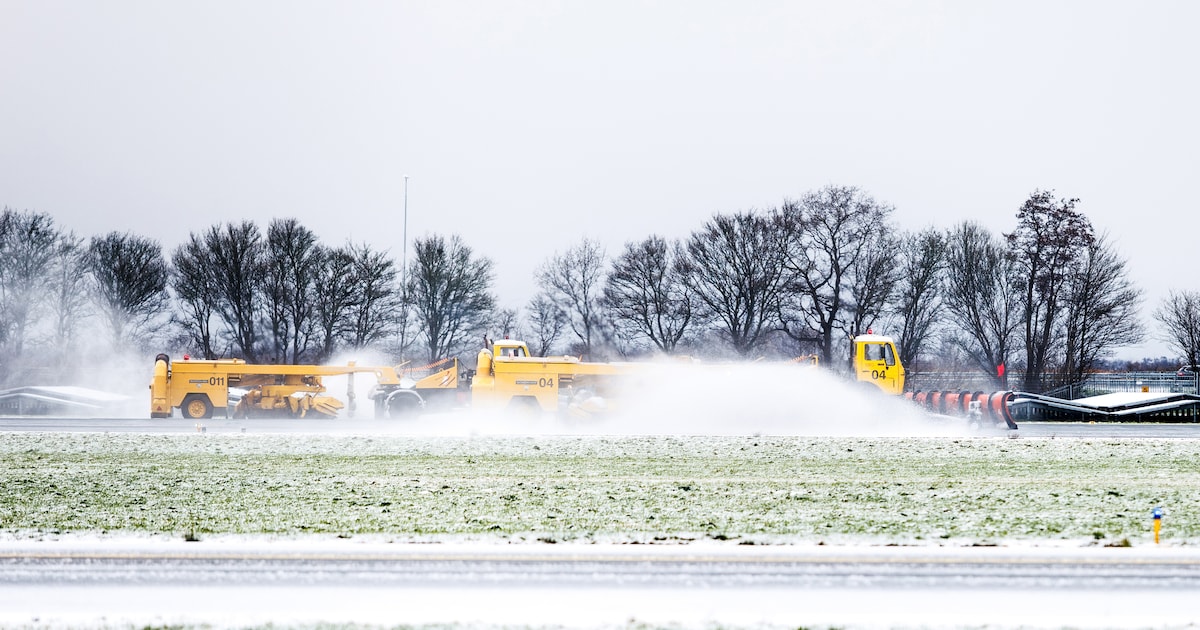 Nog altijd vertraging op Rotterdam Airport, al gaat het beter dan ...