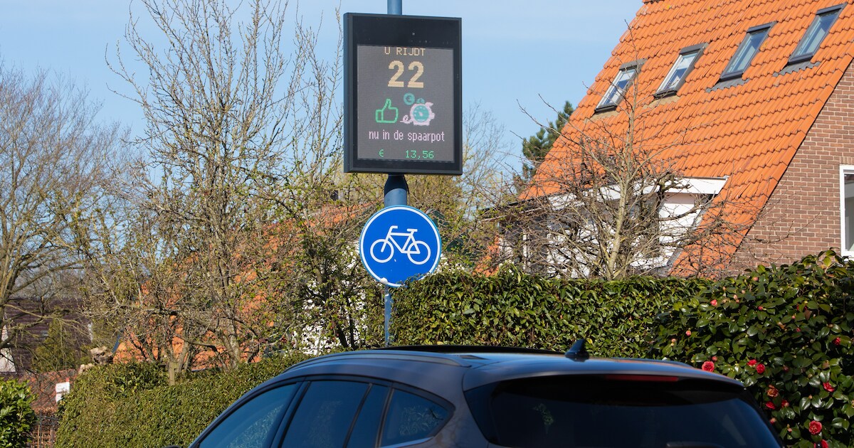 Raalte zet in op bijzondere flitspaal: beloning bij goed rijgedrag | Raalte | AD.nl