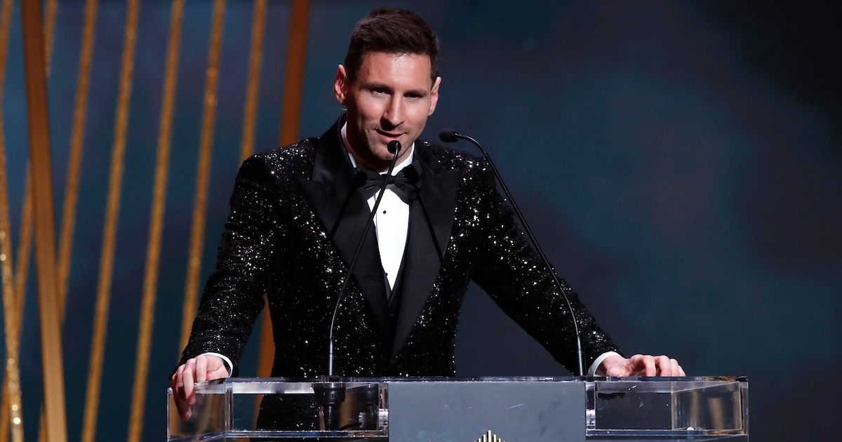 Messi verrast met zevende Gouden Bal en laat Lewandowski achter zich ...