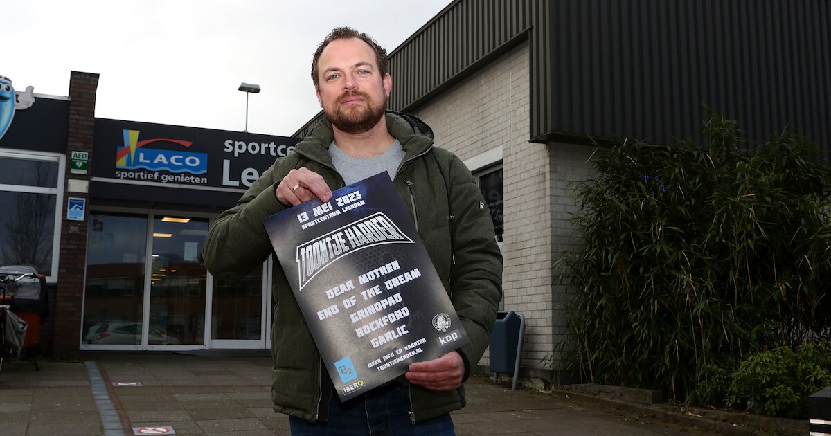 Remco (42) organiseert metalfestival in Leerdamse sporthal: ‘Ik dacht ...