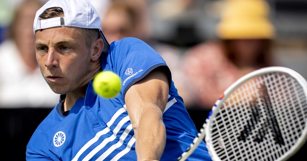 Tallon Griekspoor bereikt eenvoudig kwartfinale Rosmalen en is nieuwe nummer één Nederland ...