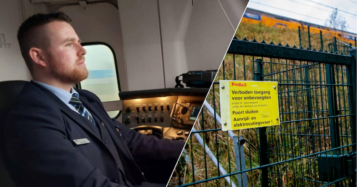 Machinist Stefan in shock nadat kinderen tikkertje spelen op het spoor: ‘Dit is een landelijk ...