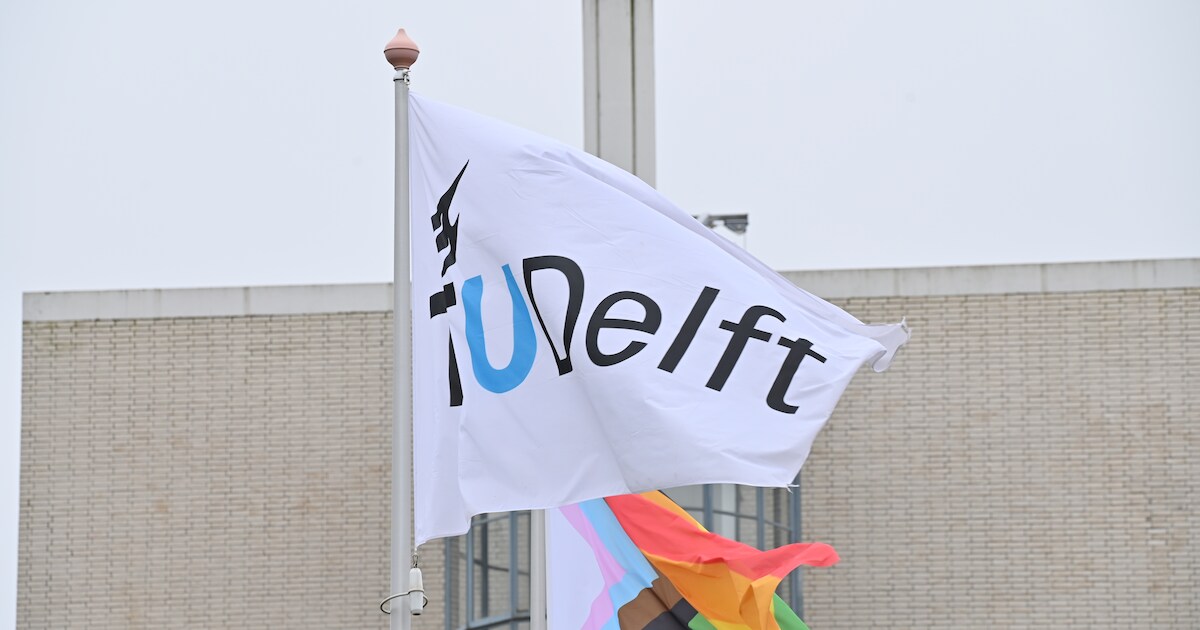 Pro-Palestijns protest op campus TU Delft | Delft | AD.nl