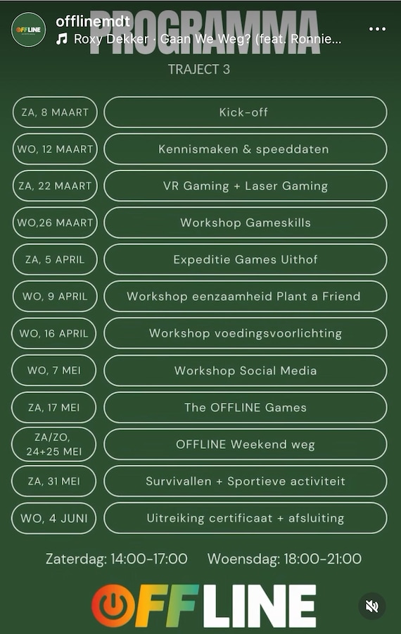 Project Offline daagt jongeren uit: real life avonturen beleven zonder ...