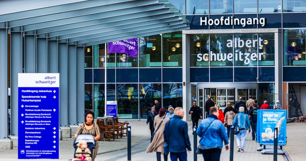 Albert Schweitzer ziekenhuis zet boete voor no-show door: vanaf 1 maart ...