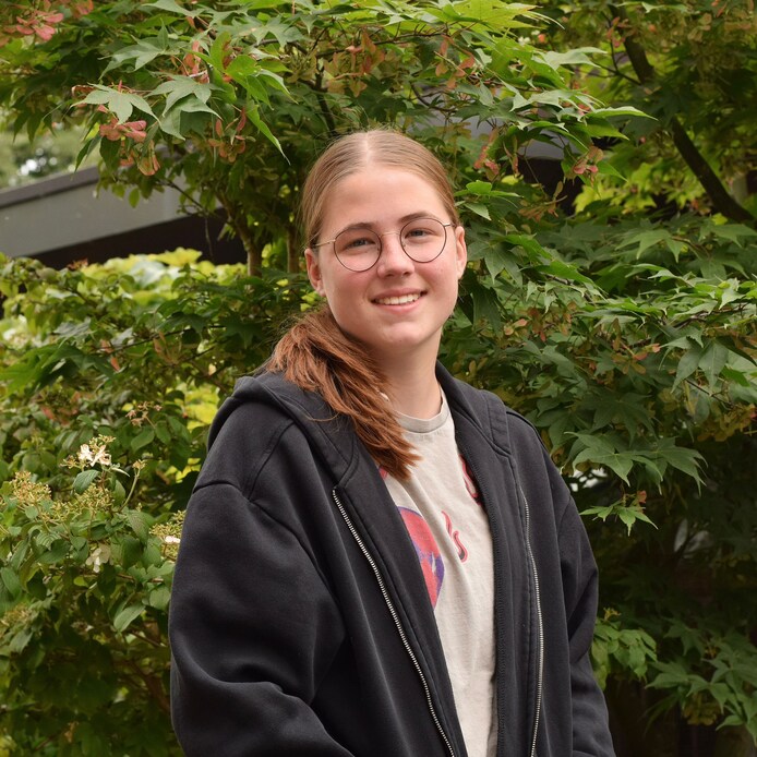 Amber (14) ziet zichzelf later in de zorg werken: ‘Ik kijk graag naar ...