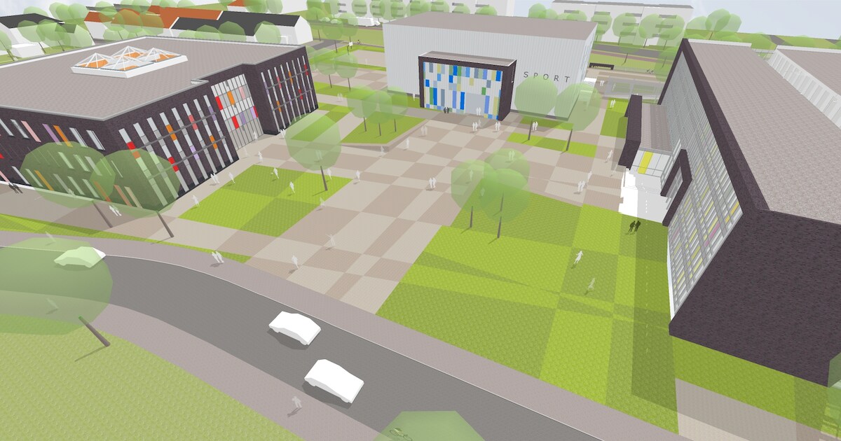 Bouw van Topmavo Alphen bereikt hoogste punt | Alphen | AD.nl