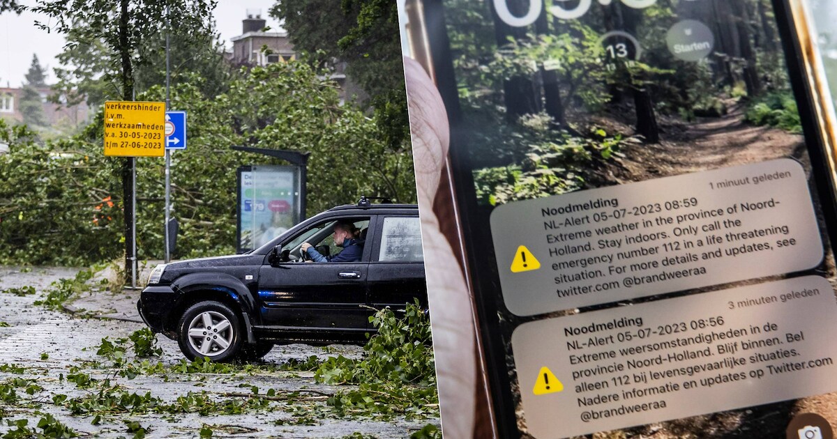 Code rood is een uitzondering: slechts één of twee keer per jaar zulk ...