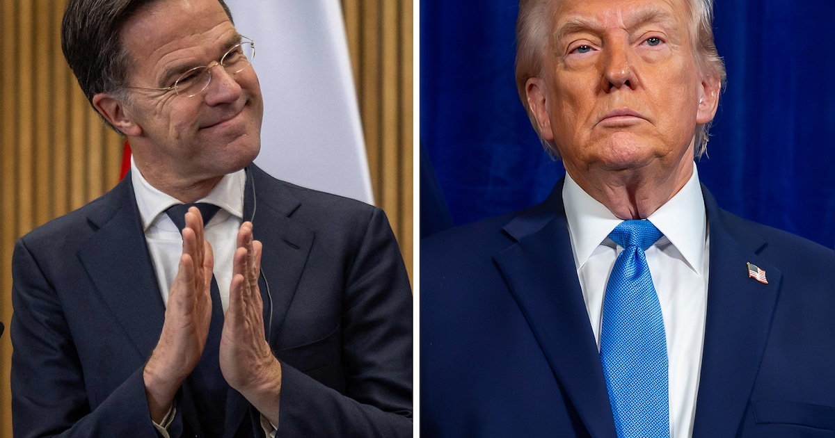 Rutte is bezig Amerikanen te overtuigen van de waarde van de Navo ...