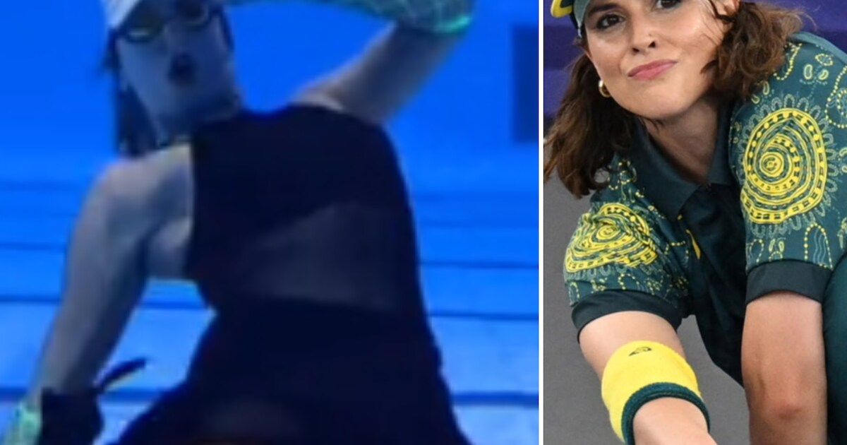 Danseres doet veelbesproken breakdance-act na onder water en op hakken ...