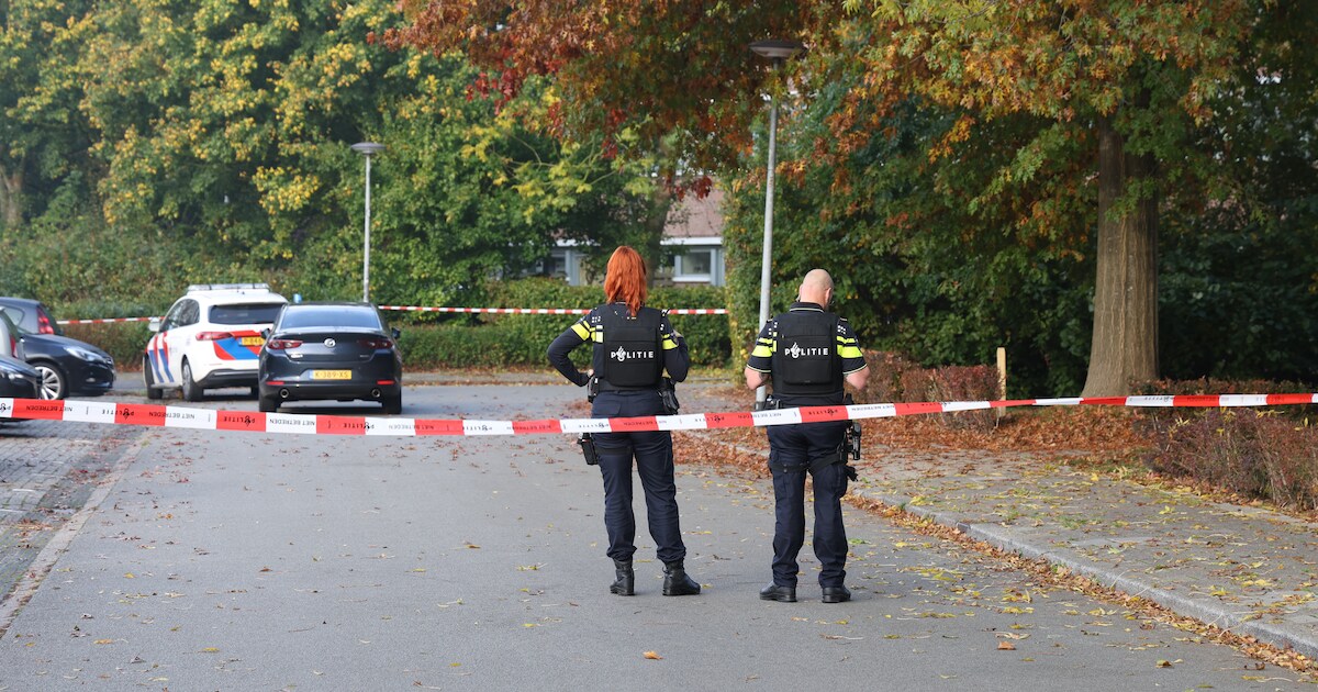 Huis omsingeld na melding schietpartij in Groningen, politie verricht ...
