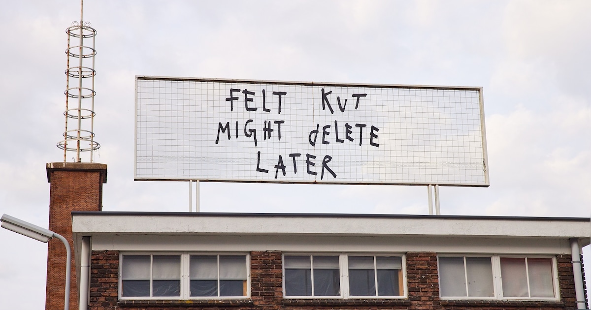 Felt kut, might delete later: Instagramkunstenaar Rogier (38) gebruikt ...