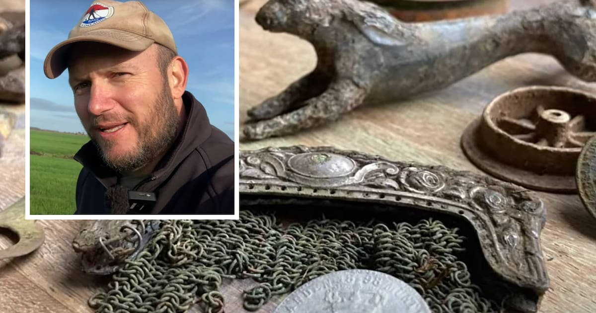Jacob zoekt met metaaldetector naar goud, maar niet om het te verkopen ...