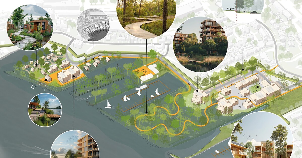 Zo’n 150 woningen, horeca en behoud van het ooibos: dit zijn de nieuwe ...