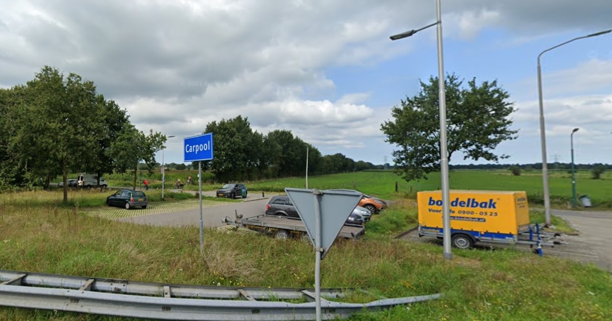 Uitbreiding carpoolplaats Maartensdijk: 25 bomen weg, 36 bomen terug ...