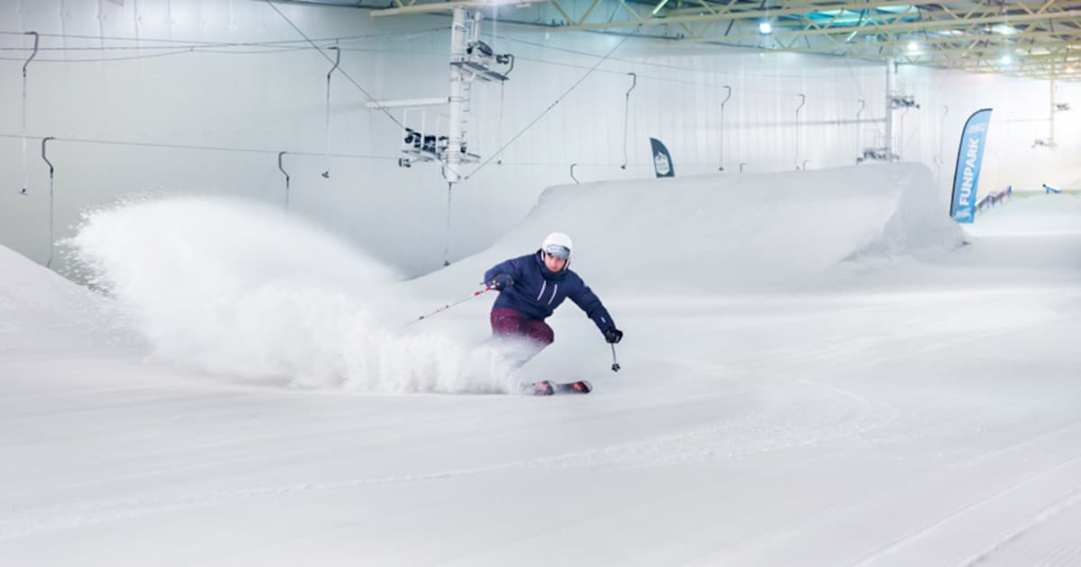Slechte sneeuw in skigebieden zorgt voor grote drukte bij SnowWorld in ...
