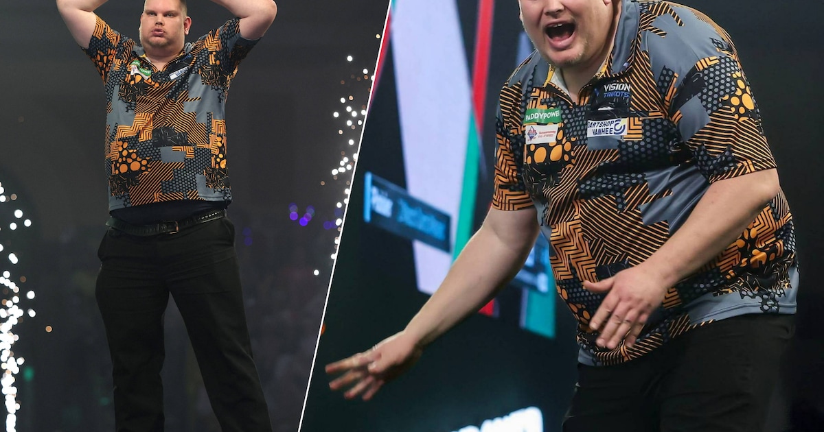 Stunt van jewelste: Wesley Plaisier schakelt met Gerwyn Price een van ...