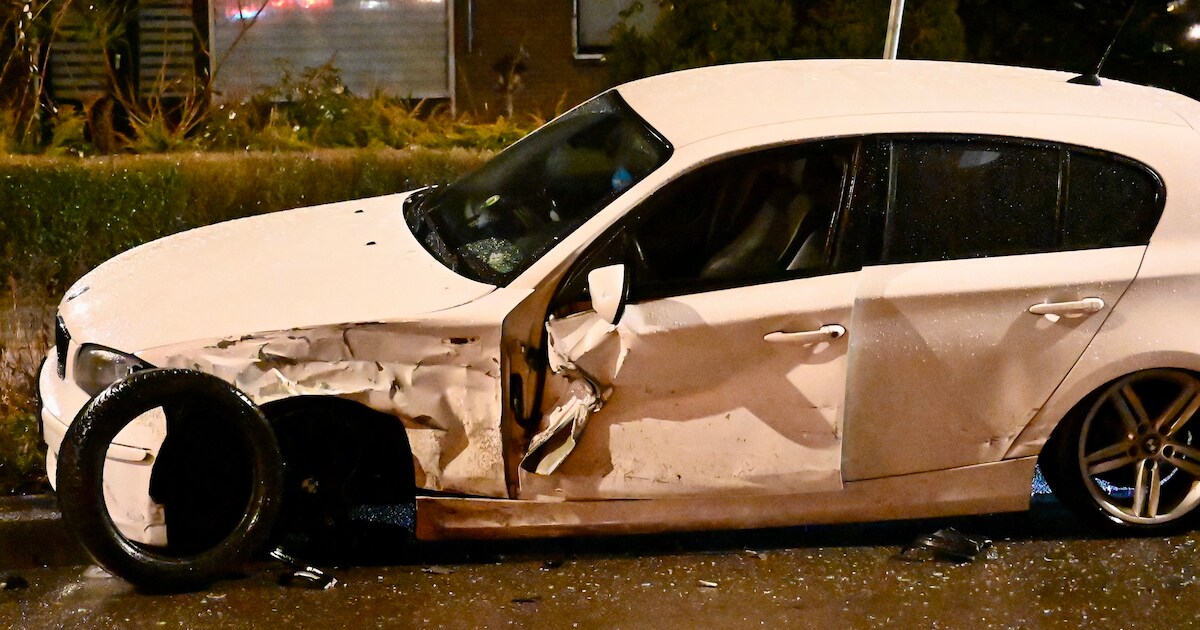 Auto's in de kreukels na harde botsing in Leerdam | 112 nieuws ...