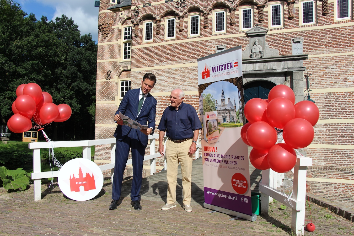 Vakantie in eigen land: Wijchen hoopt met plattegrond en logo toeristen ...