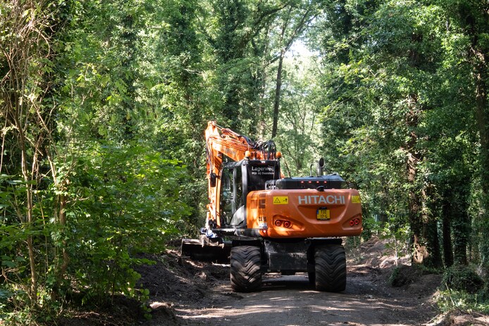 Honderden bomen gekapt voor nieuwe fietsroute tussen Amersfoort en ...