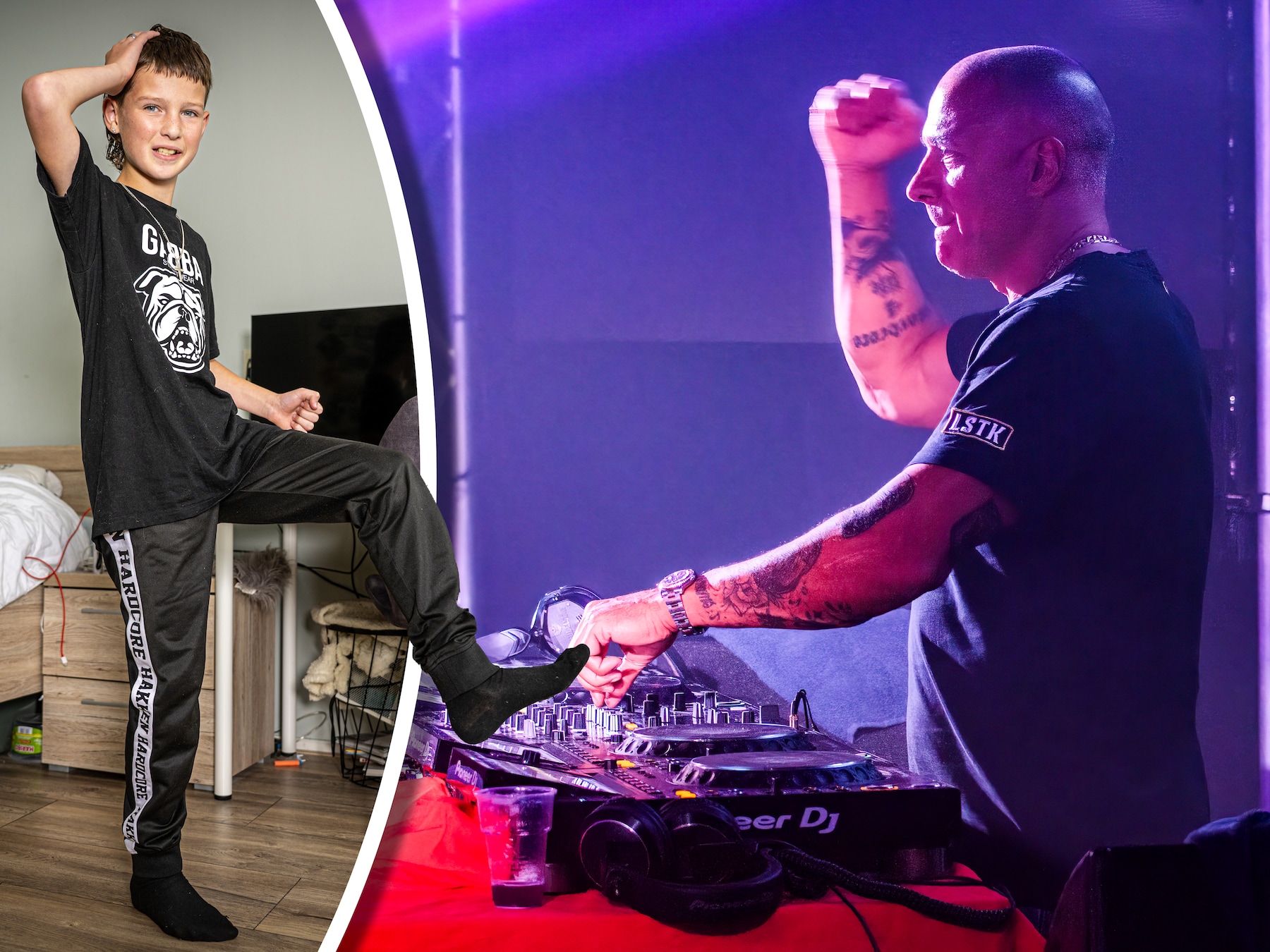 Jonge gabber Duke (10) stond twee avonden voor 25.000 man in show van dj Paul Elstak: ‘Maandag ...