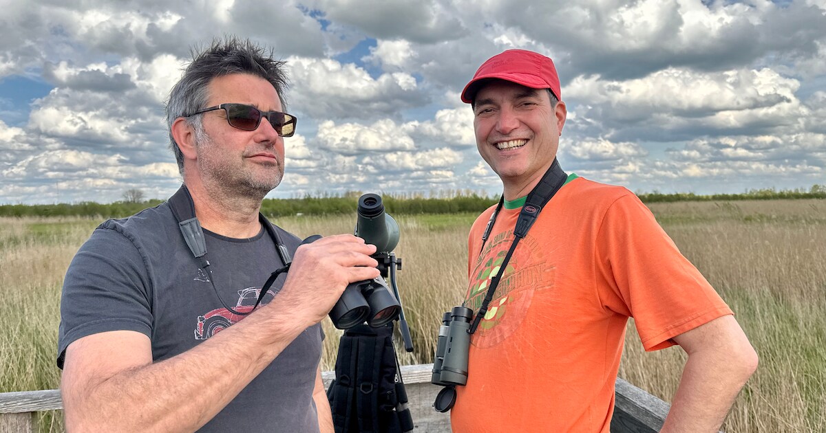 Vogelvrienden Anton en Robert studeerden in Wageningen en gaan nog ...