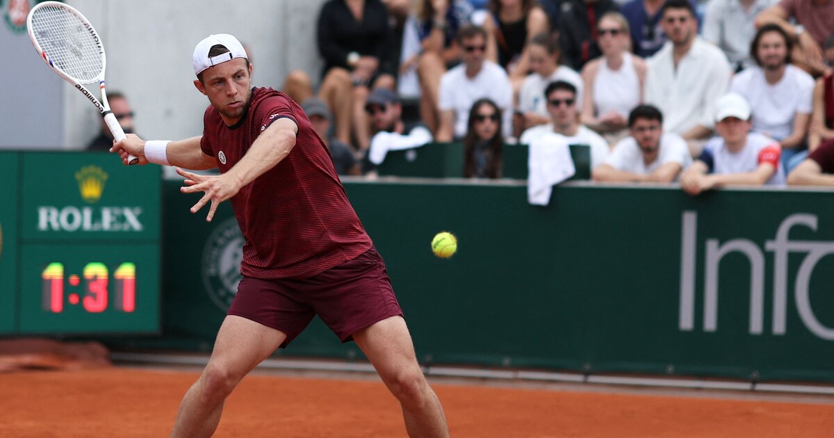 Tallon Griekspoor eerste Nederlander in achtste finales Roland Garros ...