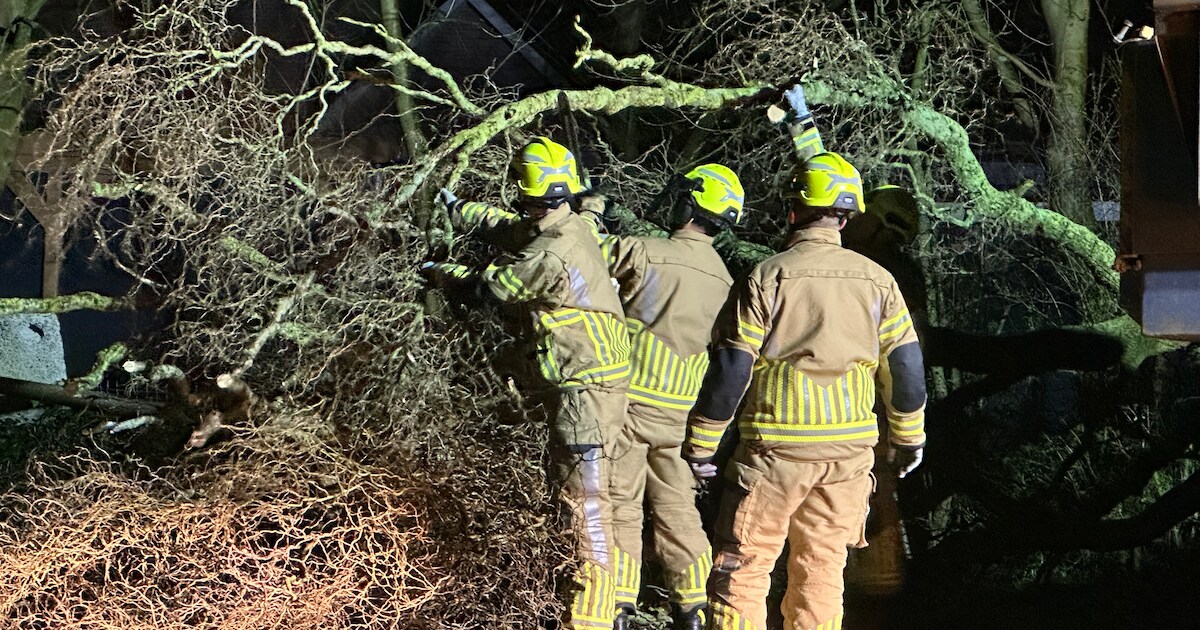 Schade door storm Louis valt mee: slechts paar meldingen in provincie ...
