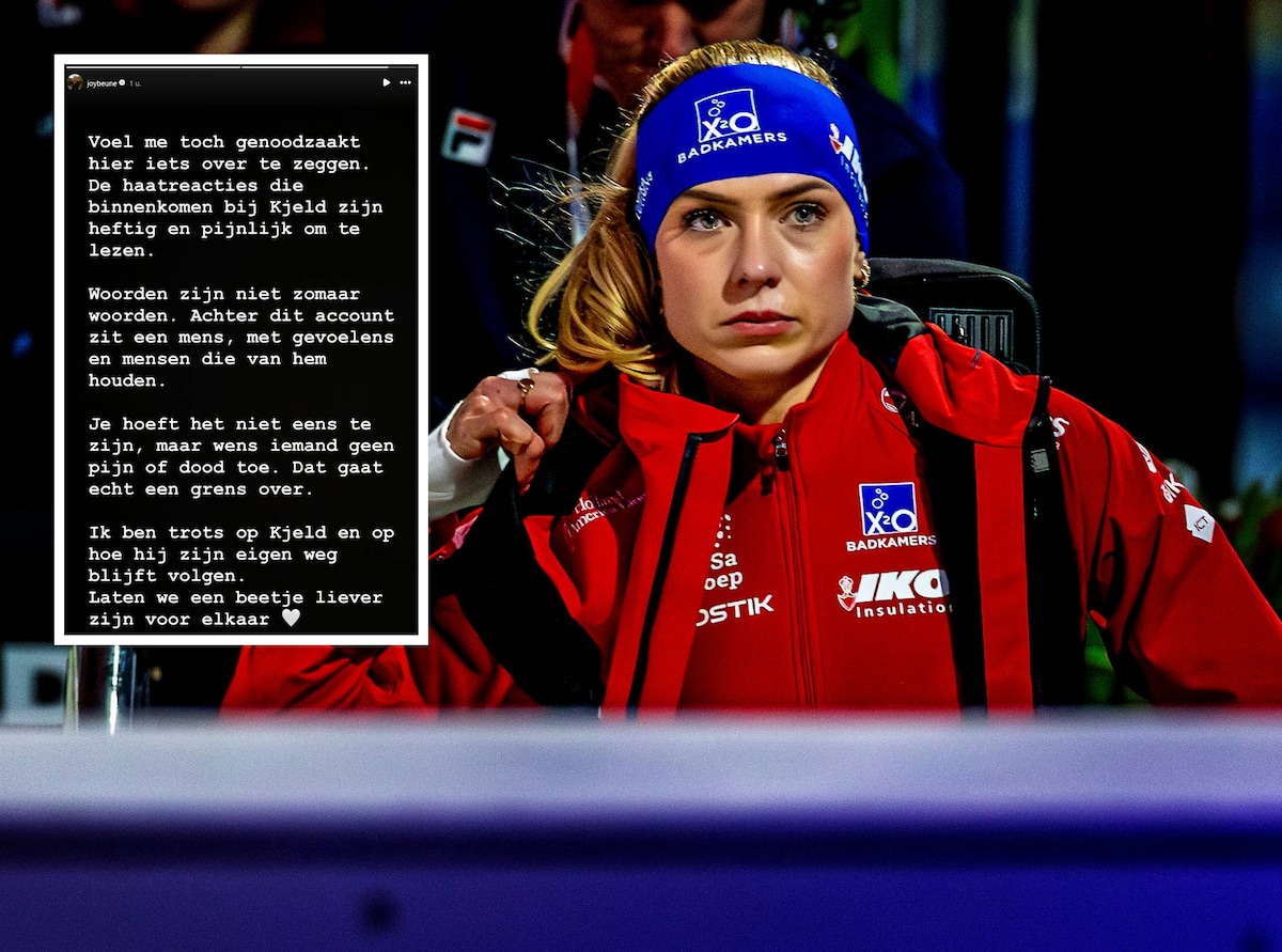 Joy Beune deelt oproep na haatberichten richting Kjeld Nuis: ‘Wens ...