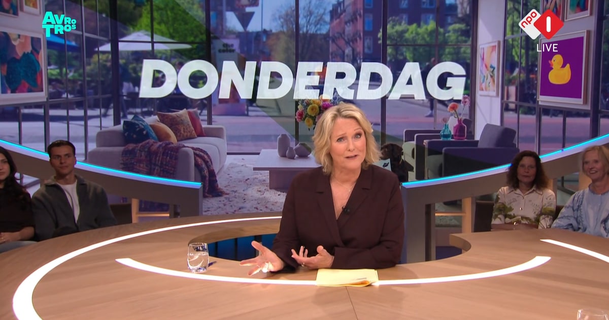 Antoinette Hertsenberg vervangt zieke Eva Jinek in talkshow: ‘Is even ...