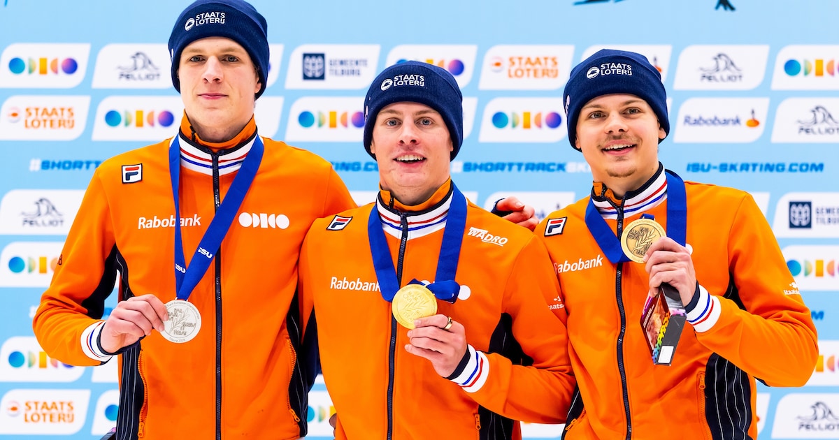 Nederland domineert op EK shorttrack: vier keer goud en dubbele titel ...